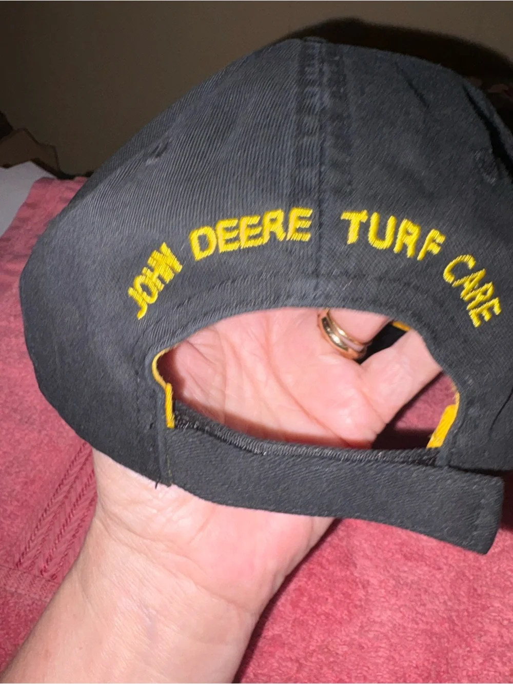 John Deere | Accessories | John Deere Black Hat With Green And Yellow ...
